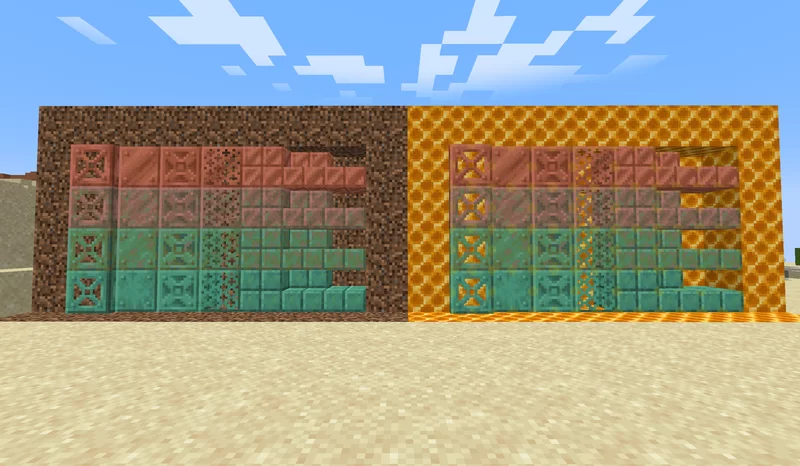Waxed Copper Markers (1.21 edition) Minecraft Texture Pack