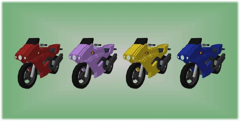 Kenshin motorcycle [model] Minecraft Texture Pack