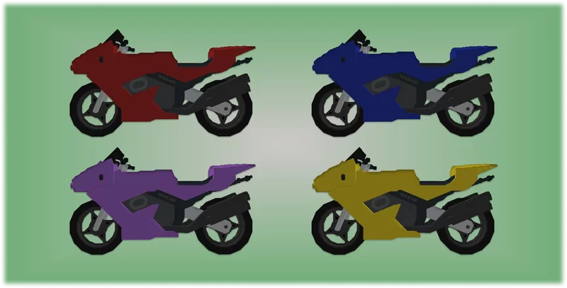 Kenshin motorcycle [model] Minecraft Texture Pack