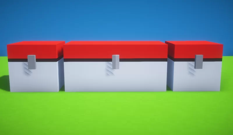 Pokeball Chest V2 | Made by MantelGaming | All Version Supported | 1.16 ...