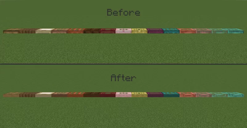 Trapdoor Fix | Side Texture for Trapdoors Minecraft Texture Pack
