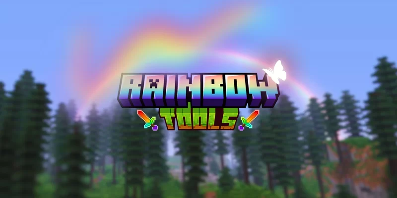 Rainbow Tools Minecraft Texture Pack