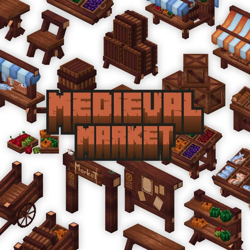 Medieval Market Volume 2 Minecraft Texture Pack