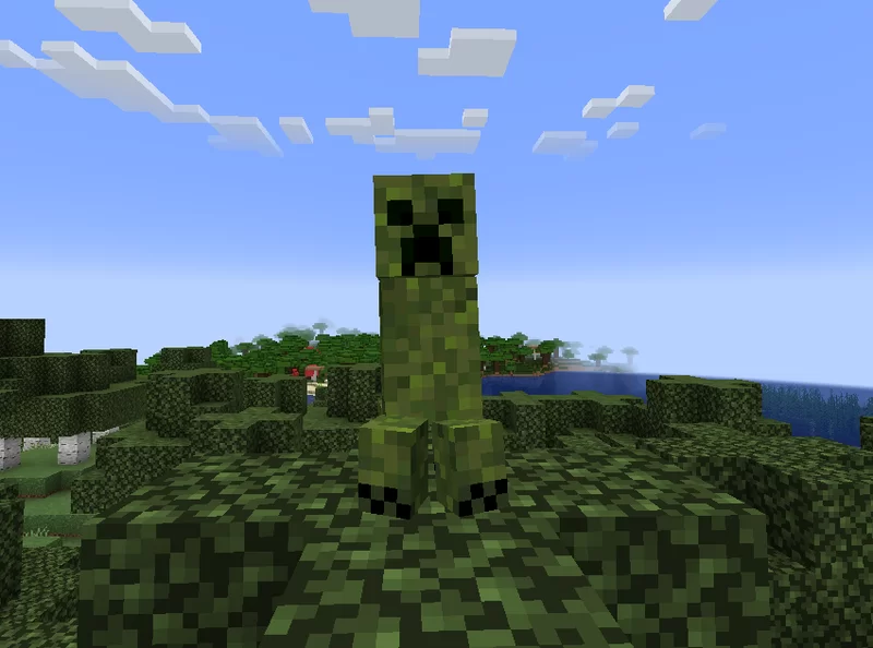 Mossy Creeper Minecraft Texture Pack
