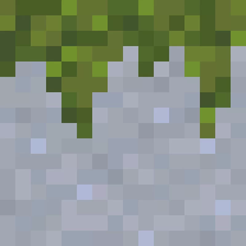Better Moss Carpet Overhang Minecraft Texture Pack