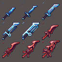 32x32 new weapon pack Minecraft Texture Pack