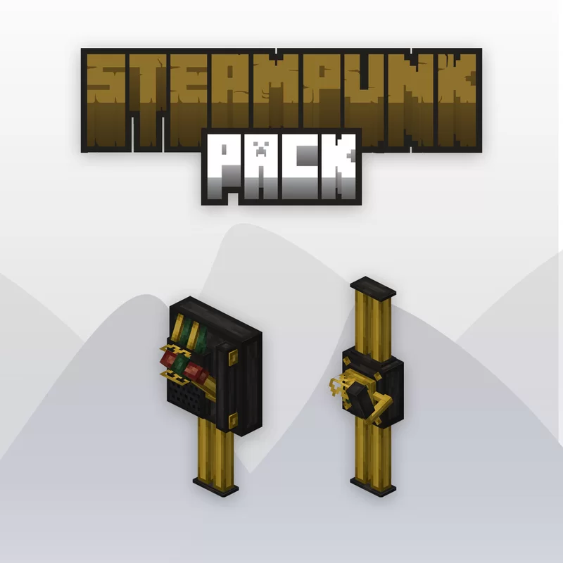 SteamPunk Decoration Volume 2 Minecraft Texture Pack