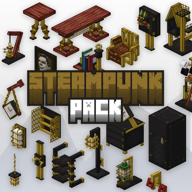 SteamPunk Decoration Volume 2 Minecraft Texture Pack