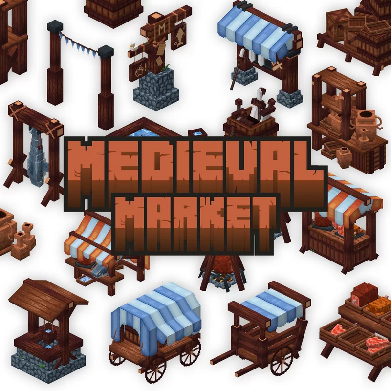 Medieval Market Volume 1 Minecraft Texture Pack
