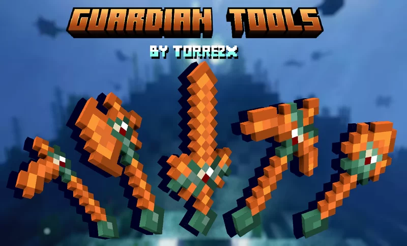 Torrezx-Guardian tools Minecraft Texture Pack