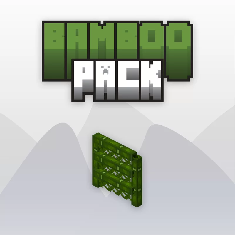 Bamboo Furniture Volume 1 Minecraft Texture Pack
