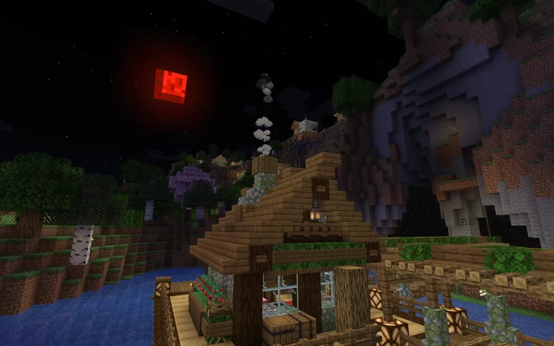 Blood Moon 1.21.5+ 🔴 Minecraft Texture Pack