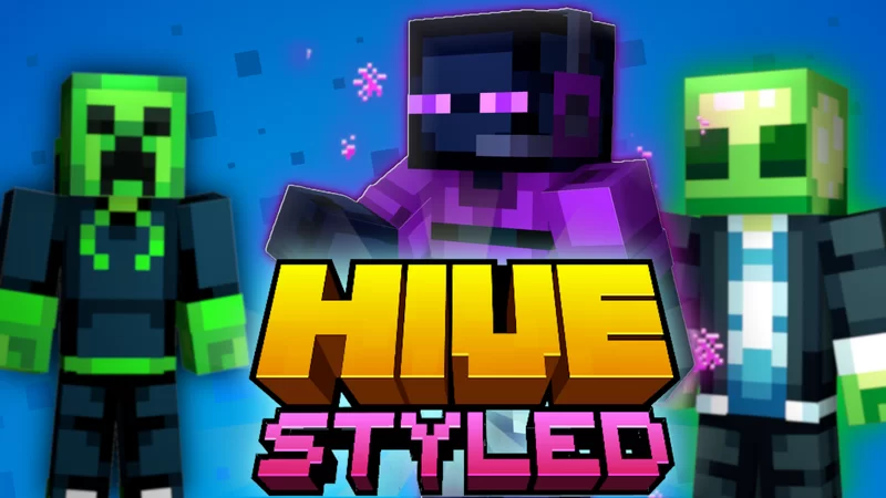 The Gamer Mobs Skinpack (Hive Style) Minecraft Texture Pack