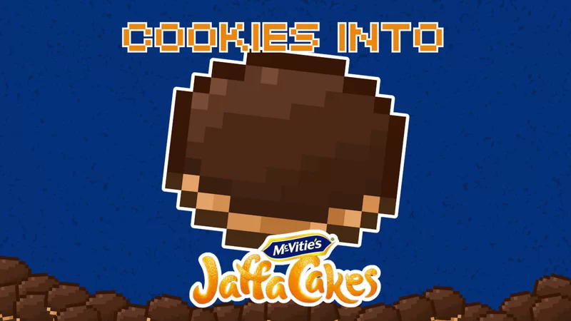 Cookies into Jaffa Cakes! Minecraft Texture Pack