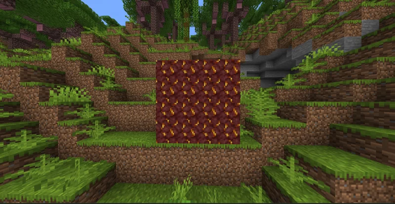 Old Nether Gold Ore | Java Edition Minecraft Texture Pack