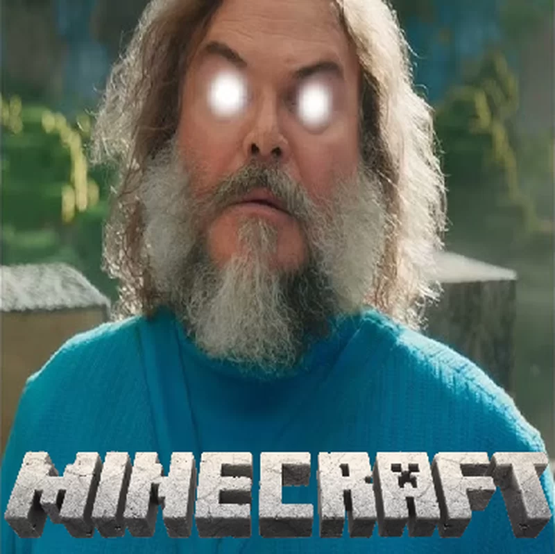 Minecraft Movie Logo Title Screen Minecraft Texture Pack