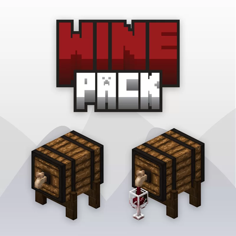 Wine Decoration Volume 1 Minecraft Texture Pack