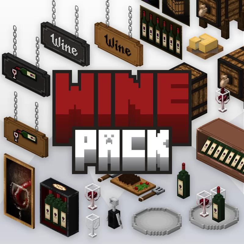 Wine Decoration Volume 1 Minecraft Texture Pack