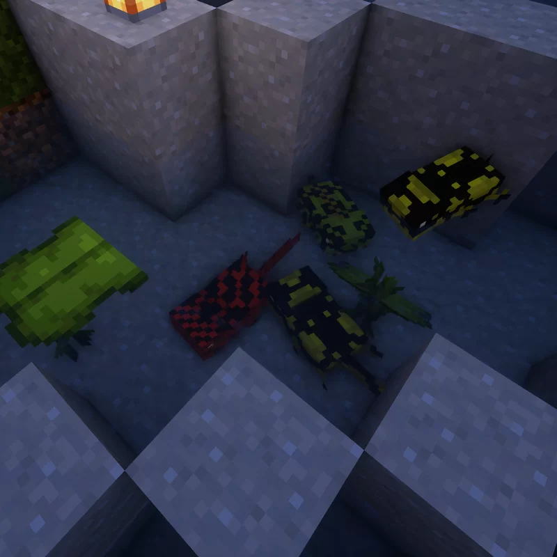Salmander and newts Minecraft Texture Pack