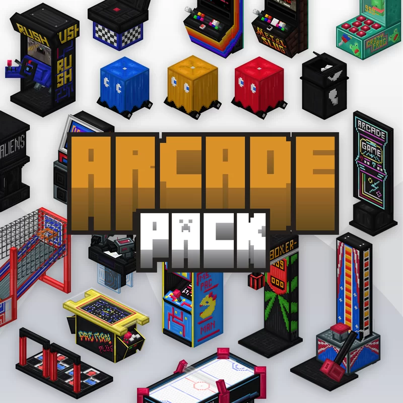 Arcade Furniture Volume 1 Minecraft Texture Pack