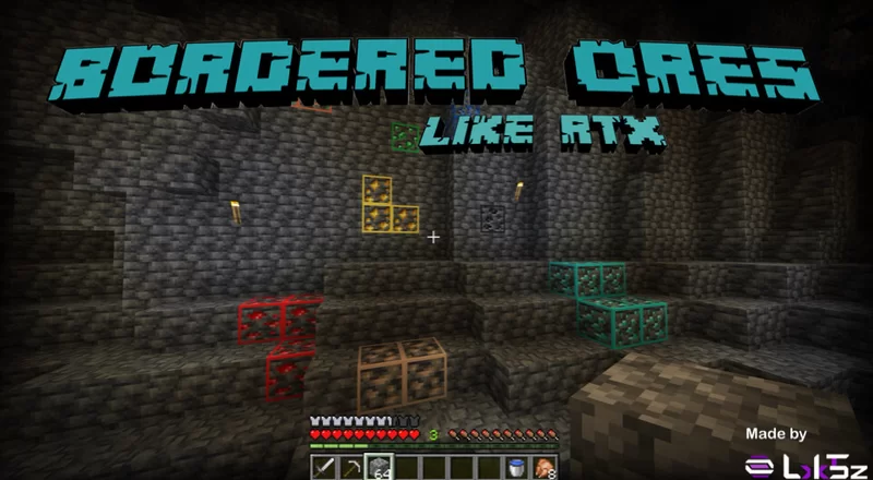 Bordered Ores [FREE TO USE] Minecraft Texture Pack
