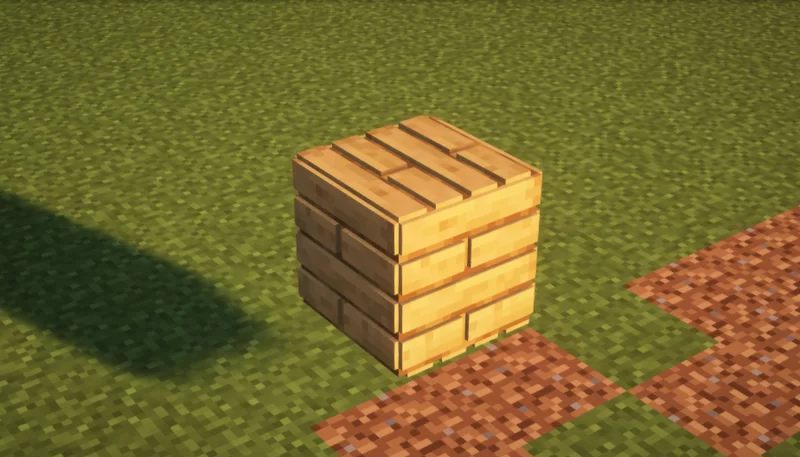 3D Planks Minecraft Texture Pack