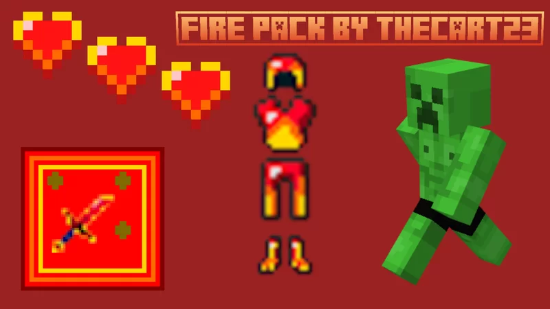 Fire Pack By Thecart23 Minecraft Texture Pack