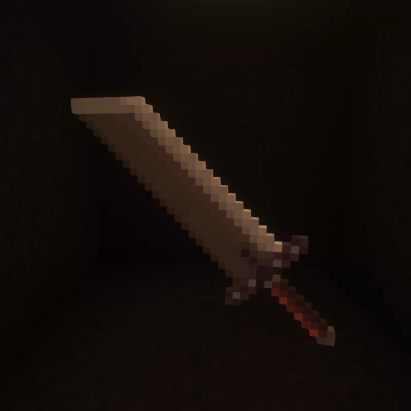 The buster sword Minecraft Texture Pack