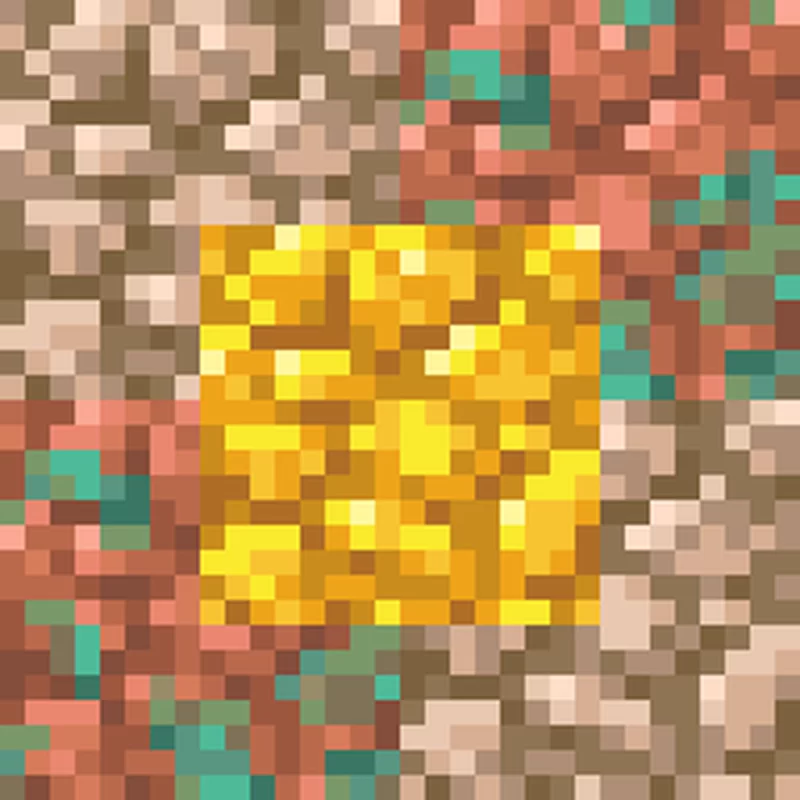 Cobblestone (Programmer Art) Like Raw Ores Minecraft Texture Pack