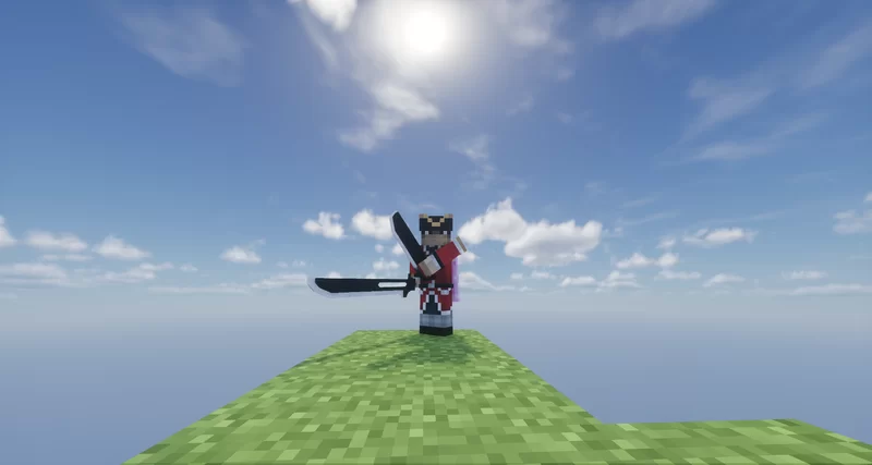 Ichigo True Shikai Zangetsu Minecraft Texture Pack
