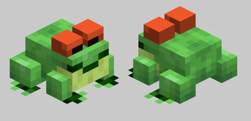 Red Eyed Tree Frogs v2 (1.21.8) Minecraft Texture Pack