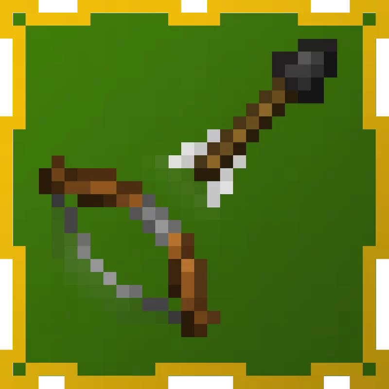 Bow and Arrows Plus+ (2D arrows model) Minecraft Texture Pack