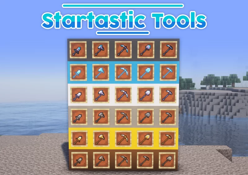 ⛏️ Startastic Tools Minecraft Texture Pack