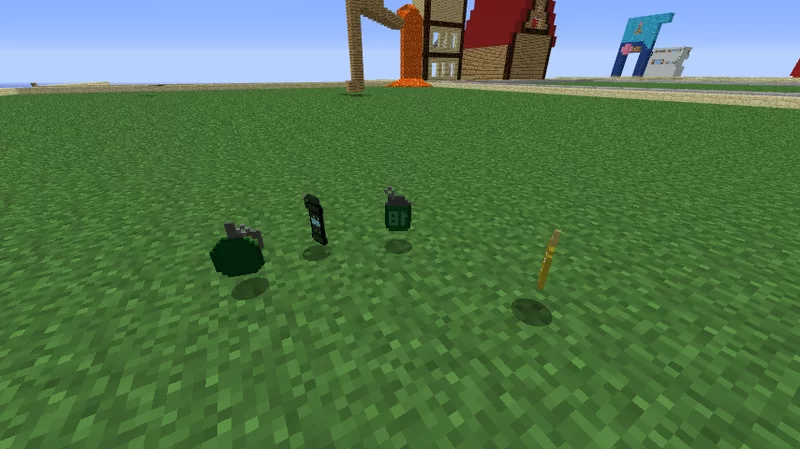 CS:GO grenades Minecraft Texture Pack