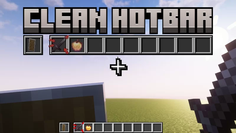 Mugget's Clean Hotbar Minecraft Texture Pack