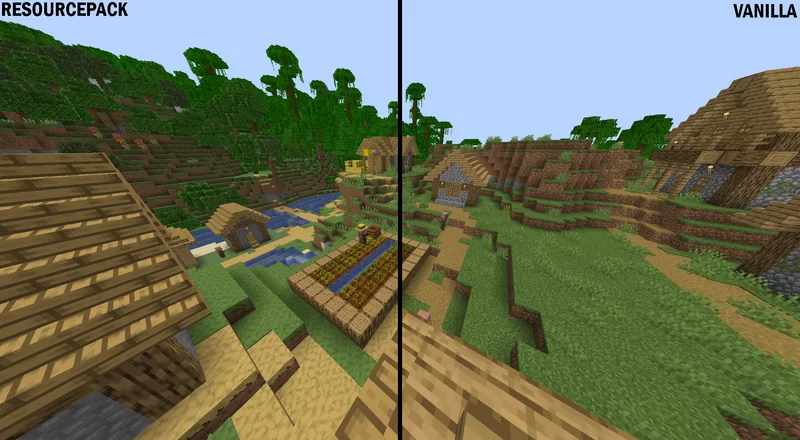 MCREMAKE-Junvn'sResourcepack Java [1.21.10 & 25w41a UPDATED!] Minecraft Texture Pack