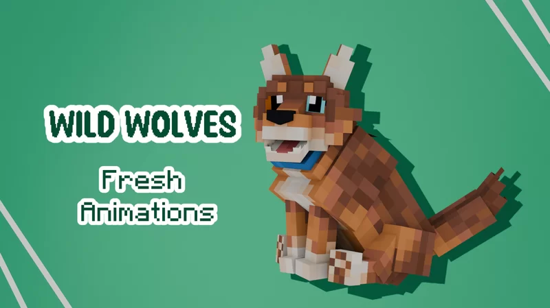 Wild Wolves x Fresh Animations Minecraft Texture Pack