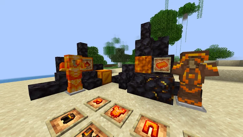 Netherite to Spectral ore Minecraft Texture Pack