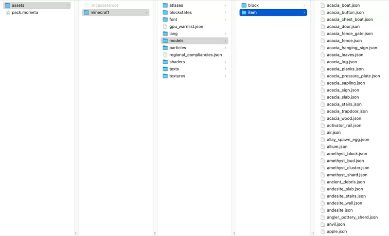 Resourcepack Template Minecraft Texture Pack