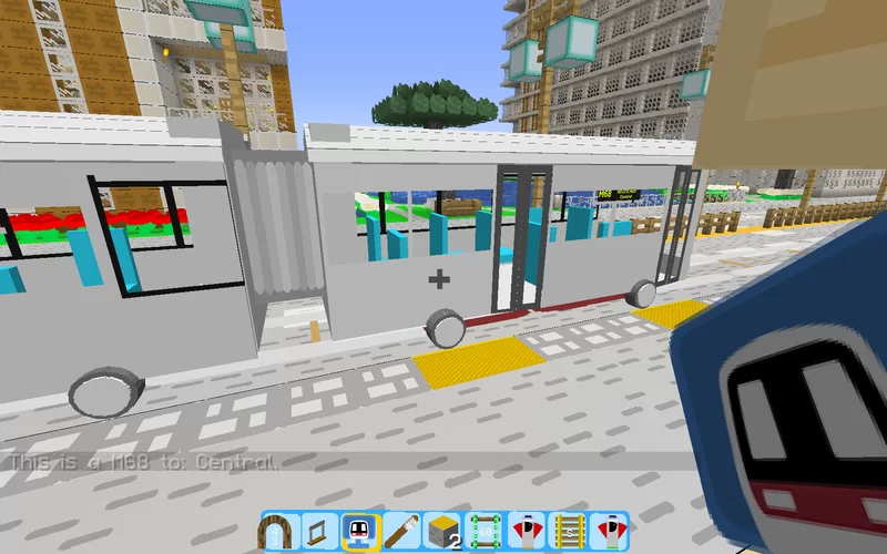 TOWNIE Citybus (Requires MTR Mod) Minecraft Texture Pack