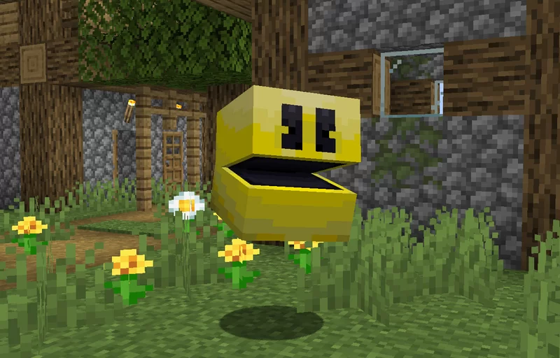 PAC-MAN Golem Minecraft Texture Pack