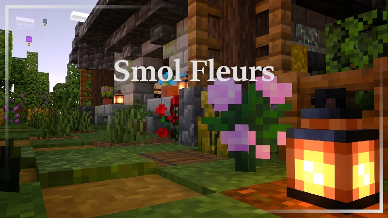 Smol Fleurs | Bedrock Minecraft Texture Pack