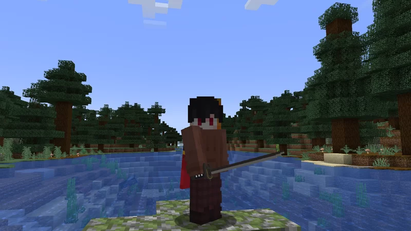 Rimuru's Drago Blade from Tensura Minecraft Texture Pack