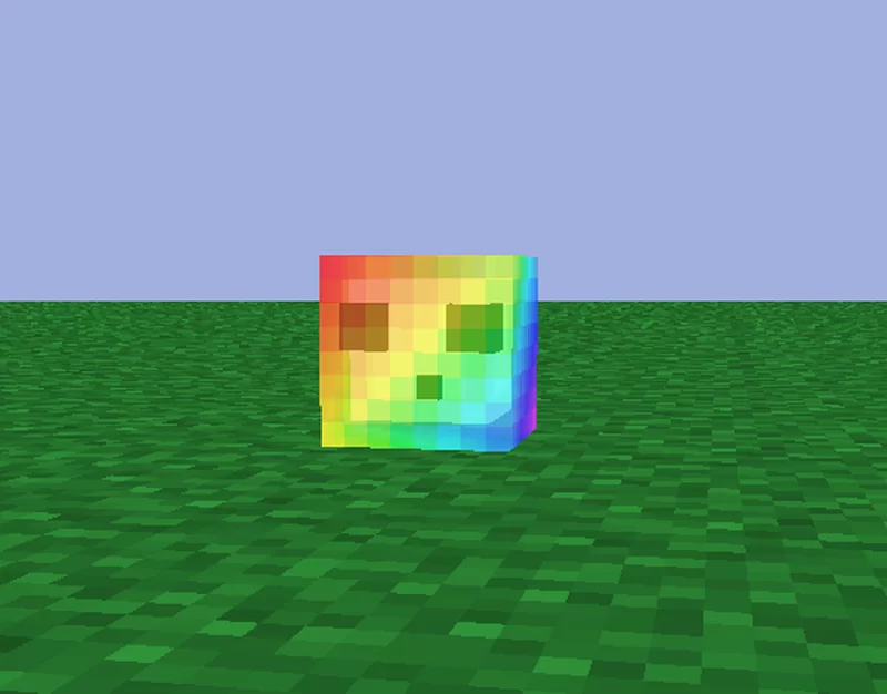 Rainbow Slimes! Minecraft Texture Pack