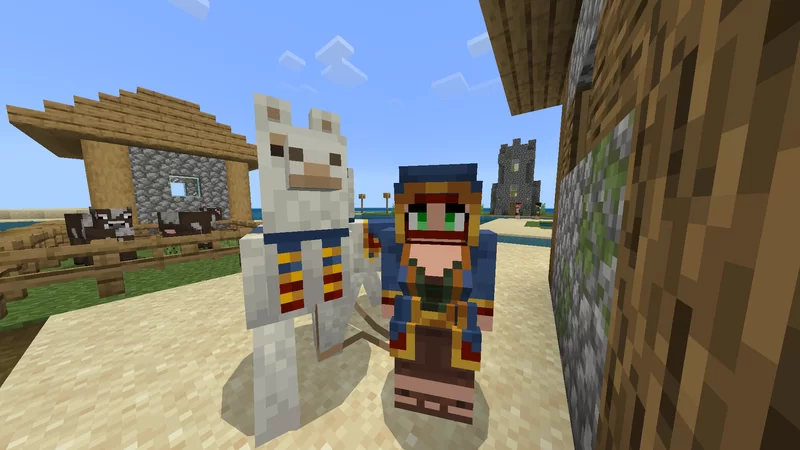 Female Villagers [BEDROCK EDITION] Minecraft Texture Pack