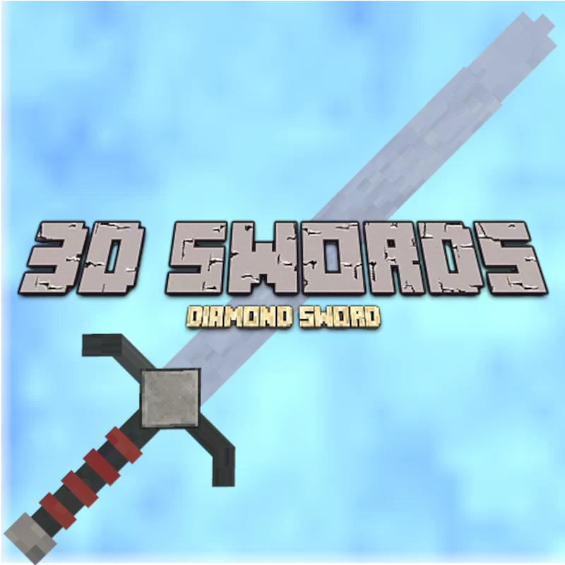 3D Swords - Fancy Diamond Sword Minecraft Texture Pack