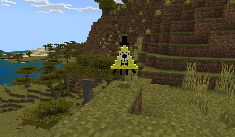 My friend Bill Cipher - bedrock port Minecraft Texture Pack