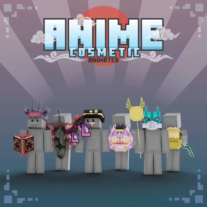 Anime Cosmetic Set Volume 2 Minecraft Texture Pack
