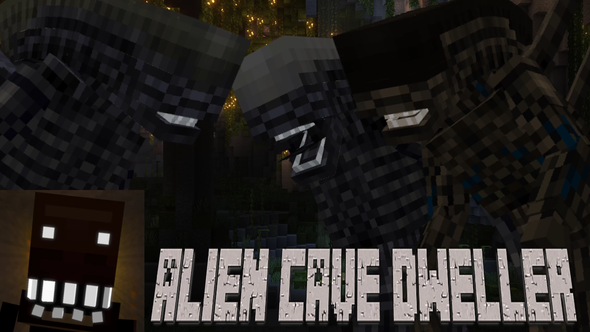 Xenomorph Types In Minecraft Alien Xenomorph As A Reskin For Cave