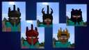 Helmets resource pack Minecraft Texture Pack